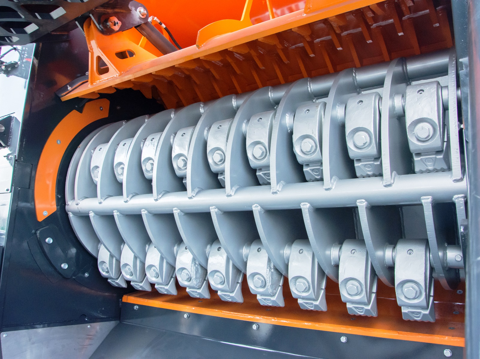 Pronar MRS 1.53 high-speed shredder in composting - Pronar Recycling